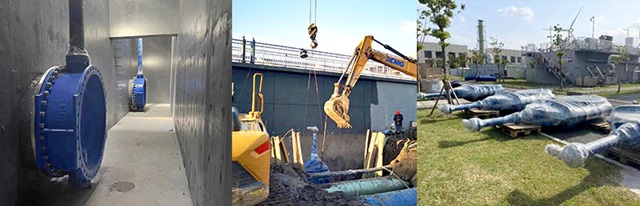 AVK China served Haiyan WWTP project with DN1200 RSGV and outstanding ...