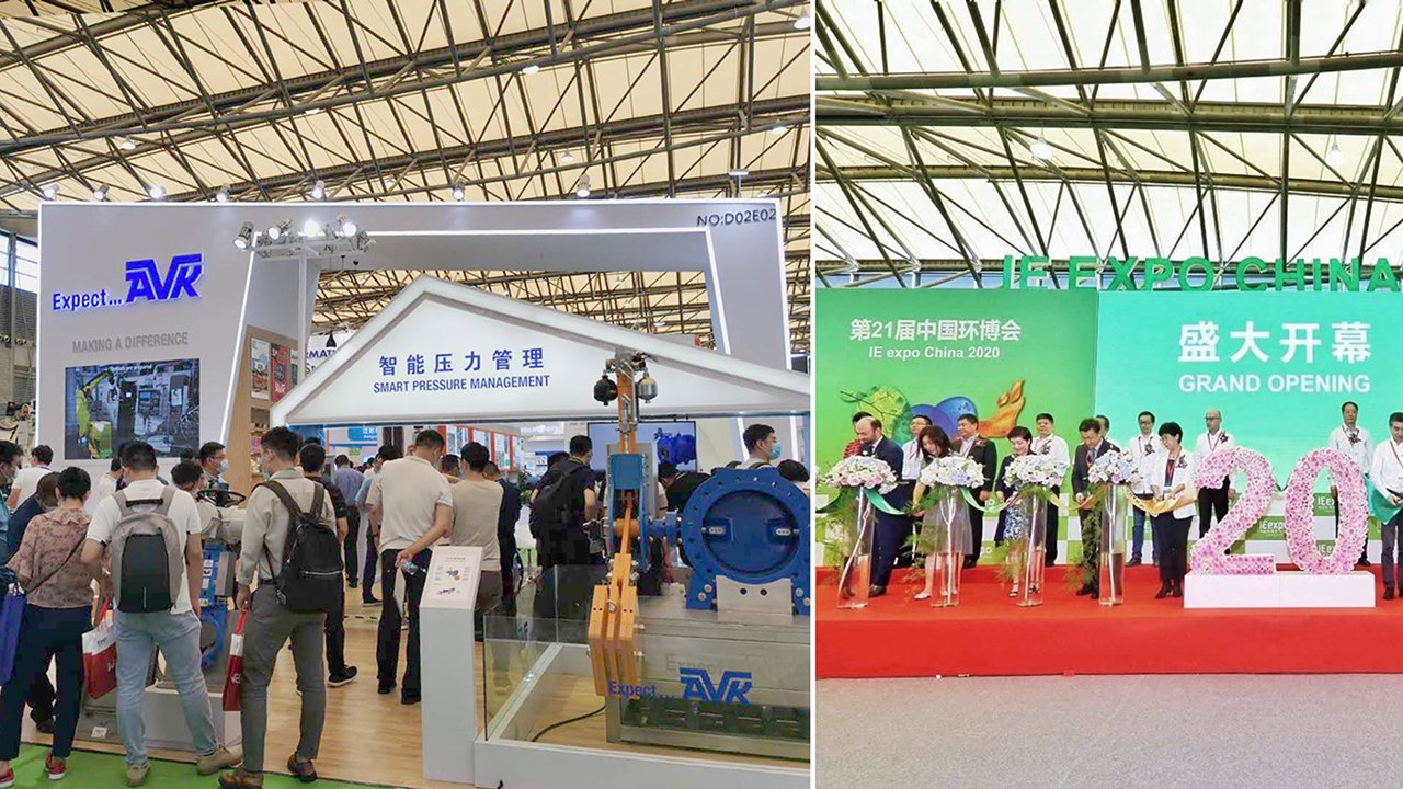 AVK China presented an excellent fair performance in IE expo China 2020 - AVK China